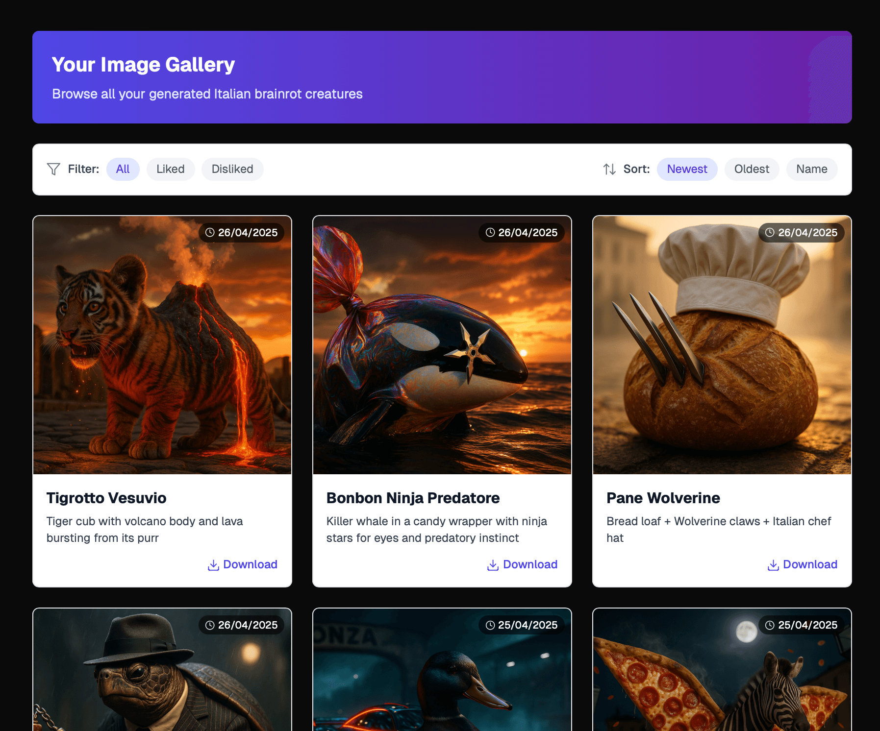 Italian Brainrot Generator - Create Viral Meme Characters